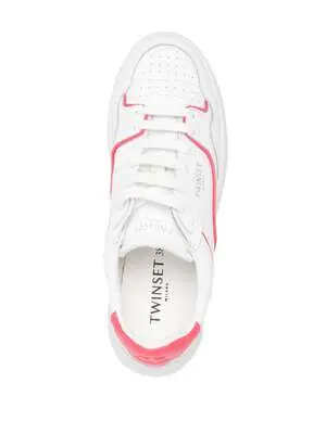 TWINSET Low-top Leather Sneakers