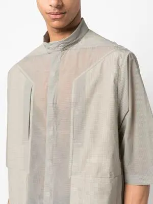 Rick Owens Semi-sheer Short-sleeve Shirt