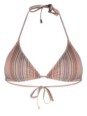 Paul Smith Striped Bikini Top