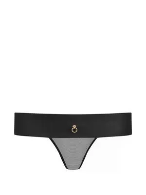MAISON CLOSE Chambre Noire Thong - Black