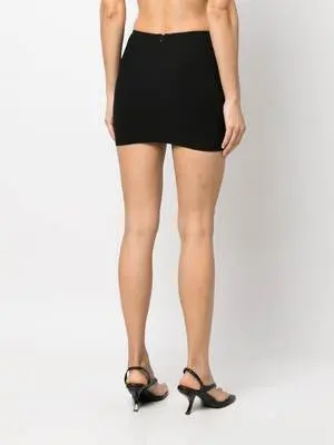 NENSI DOJAKA Heart Cut-out Mini Skirt