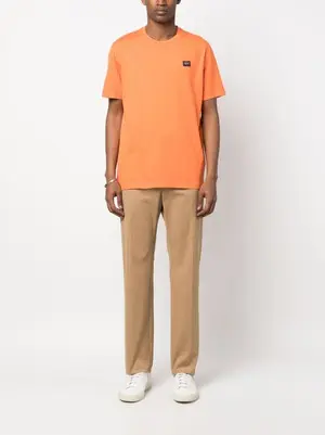 Paul & Shark Logo-patch Cotton T-shirt