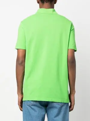 Paul & Shark Logo-patch Cotton Polo Shirt
