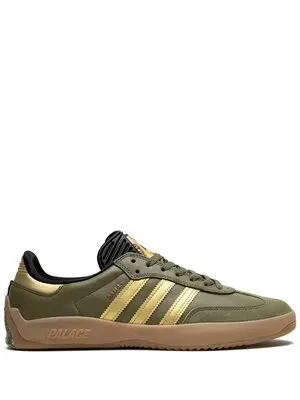 Adidas X Palace Puig Samba Sneakers - Green