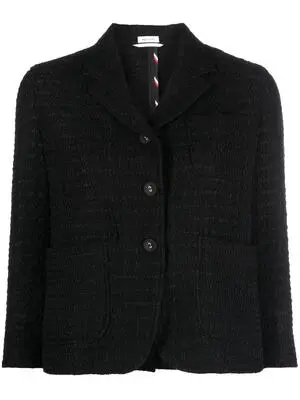 Thom Browne Cropped Tweed Jacket
