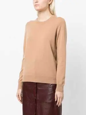 N.peal Ribbed Knit Long-sleeved Sweater