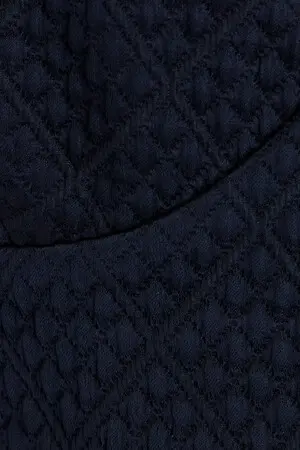 Adam Lippes Matelassé Woolblend Bra Top