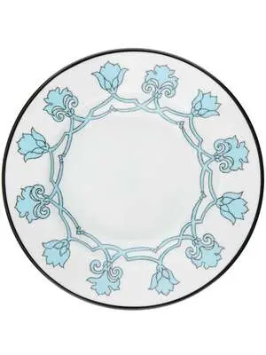 PINTO PARIS Jaipur Porcelain Soup Plate - Blue