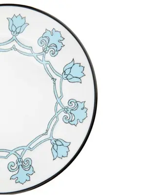 PINTO PARIS Jaipur Porcelain Soup Plate - Blue