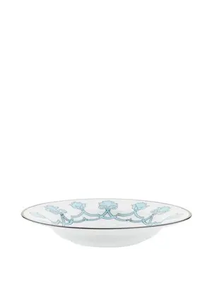 PINTO PARIS Jaipur Porcelain Soup Plate - Blue