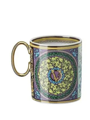 Versace Barocco Mosaic Mug - White