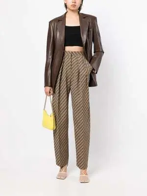 Stella McCartney Straight-leg Wool-blend Trousers