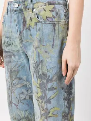 Stella McCartney Rewild Flora Denim Trousers