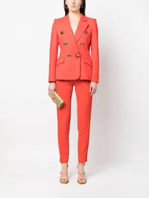 Moschino Heart-button Double-breasted Blazer