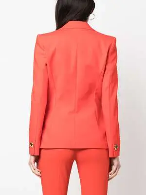Moschino Heart-button Double-breasted Blazer