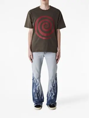 GALLERY DEPT. Lost Graphic-print T-shirt - Brown