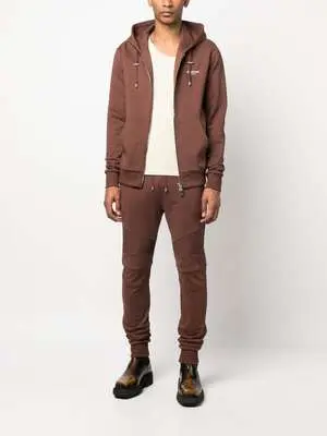 Balmain Logo-print Drawstring Hoodie