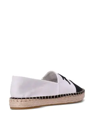 Karl Lagerfeld Logo-embroidered Espadrilles