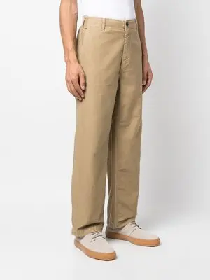 PRESIDENT’S Mid-rise Wide-leg Trousers