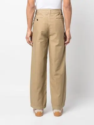 PRESIDENT’S Mid-rise Wide-leg Trousers