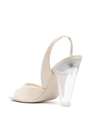 3JUIN Bridget Slingback Sandals - Neutrals