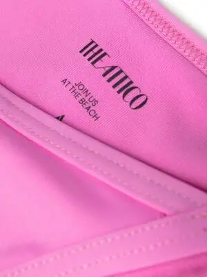 Attico Strap-detailed Bikini Set - Pink