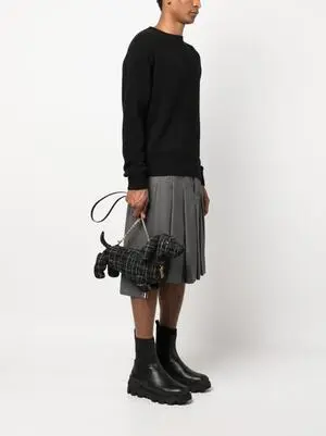 Thom Browne Mini Hector Tweed Bag