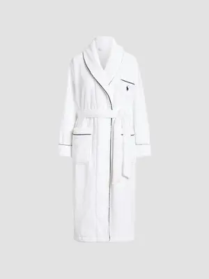 Polo Ralph Lauren Essentials Cotton Robe White Cloud