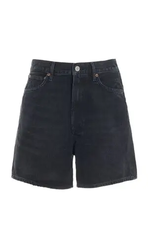 AGOLDE Stella Denim Shorts - Black
