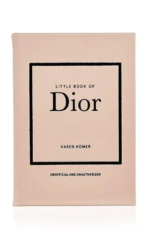 GRAPHIC IMAGE Little Book Of Dior Leather Hardcover Book - Pink