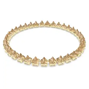SWAROVSKI Matrix Tennis Necklace - Gold Tone