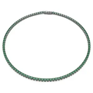 SWAROVSKI Matrix Tennis Necklace - Green