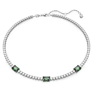 SWAROVSKI Matrix Tennis Necklace - Green