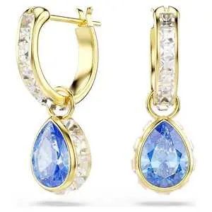 SWAROVSKI Chroma Drop Earrings With Zirconia - Blue