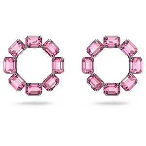 SWAROVSKI Swarovski Chroma Drop Earrings Pink