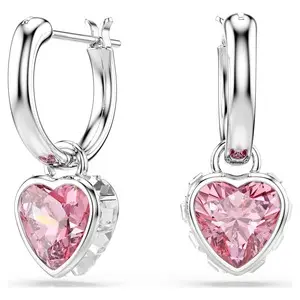 SWAROVSKI Chroma Drop Earrings With Zirconia - Pink