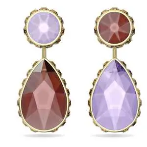 SWAROVSKI Chroma Drop Earrings - Purple