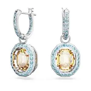 SWAROVSKI Swarovski Chroma Drop Earrings Yellow