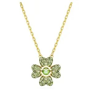 SWAROVSKI Idyllia Pendant Necklace With Zirconia - Green
