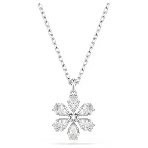 SWAROVSKI Idyllia Flower Pendant Necklace - White