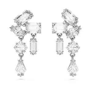 SWAROVSKI Mesmera Drop Earrings - White