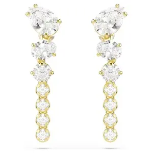 SWAROVSKI Mesmera Drop Earrings With Zirconia - White