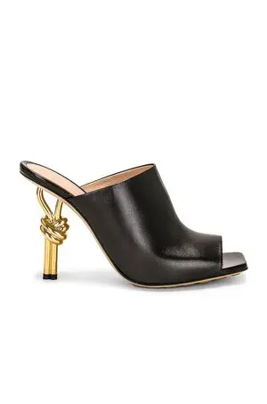 Bottega Veneta Knot Mule Sandal - Black