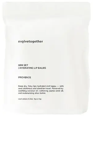 Evolvetogether Hydrating Lip Balm Mini Set - Provence