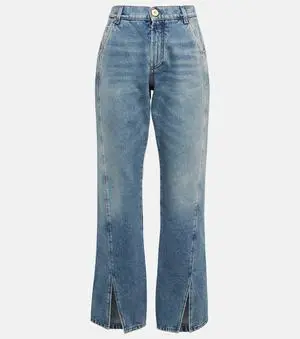 Balmain High-rise Straight Jeans