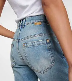 Balmain High-rise Straight Jeans