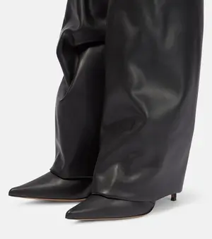 Alexandre Vauthier Draped Over-the-knee Boots