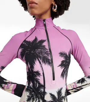 Palm Angels Sunset Printed Swimsuit