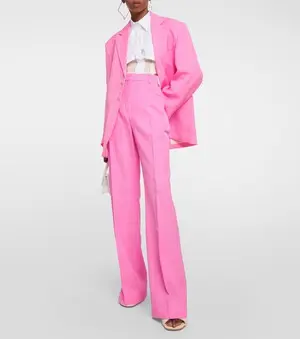 Jacquemus Les Pantalons Sauge High-rise Pants