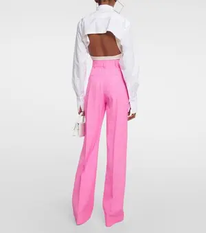 Jacquemus Les Pantalons Sauge High-rise Pants